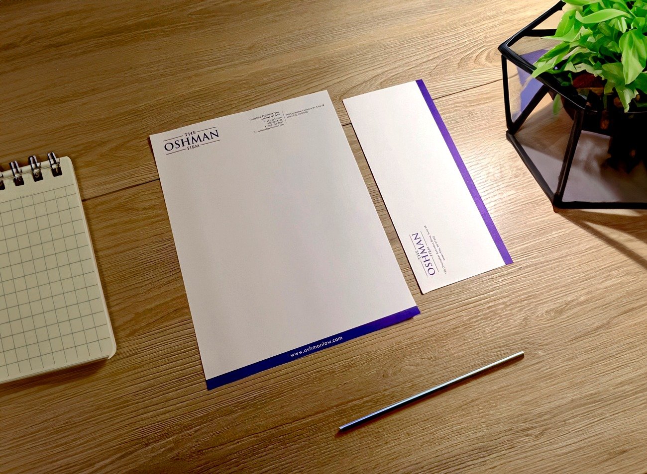 How Matching Letterheads, Envelopes, And Note Cards Create A Cohesive ...