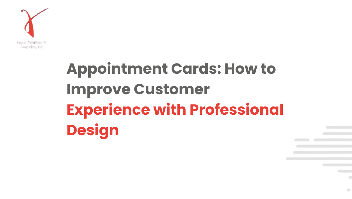 Appointment Cards: How To Improve Customer Experience With Professional ...