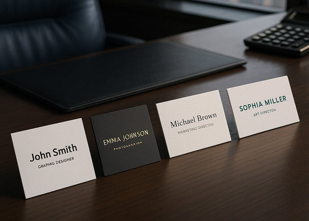 Trends in Business Card Design for Finance Executives in 2025 | Japan ...