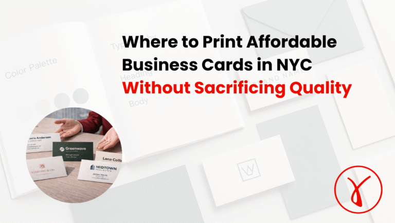 Where To Print Affordable Business Cards In NYC Without Sacrificing Quality