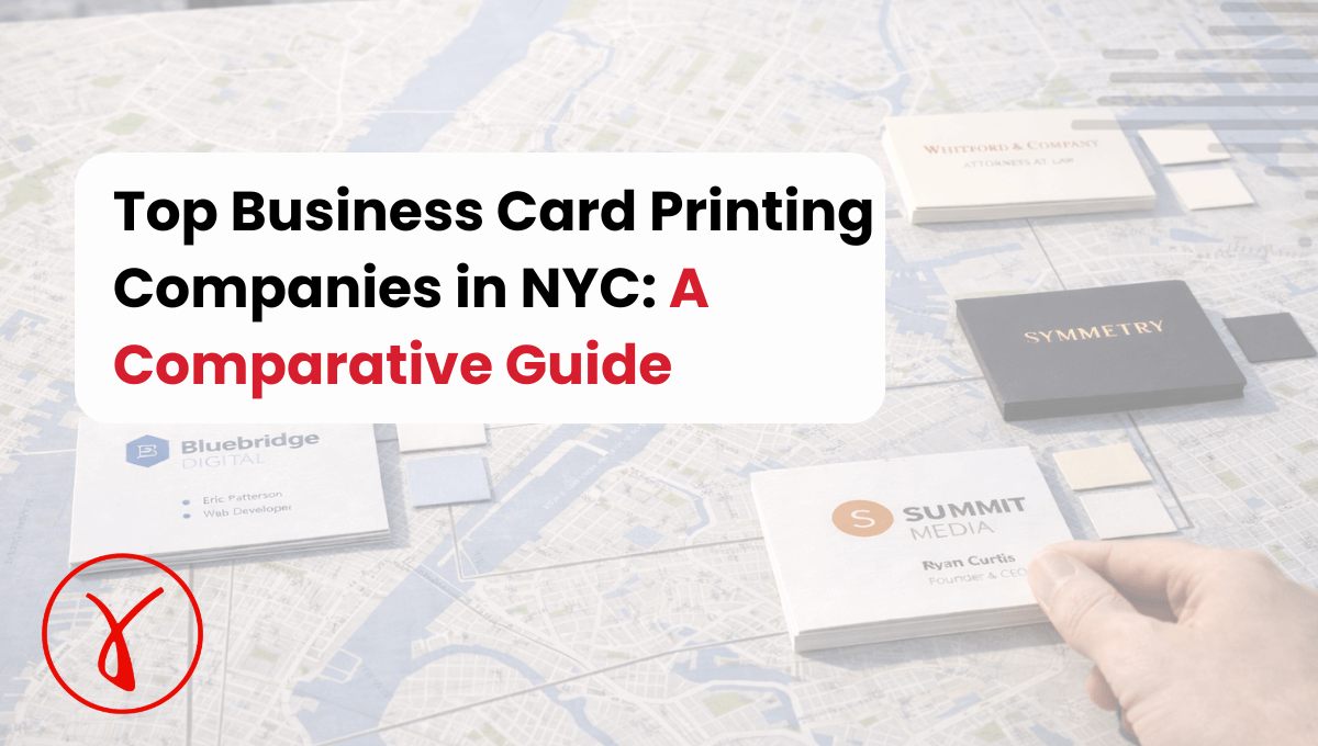 Top Business Card Printing Companies In NYC: A Comparative Guide